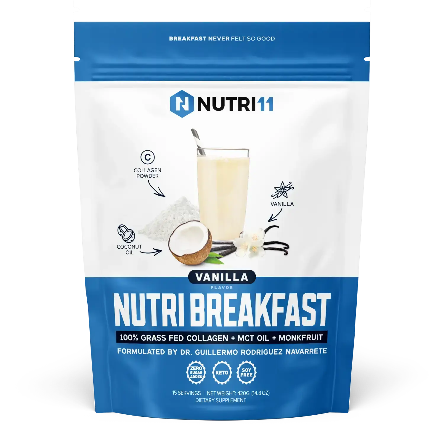 NutriBreakfast Vanilla - Nutri11